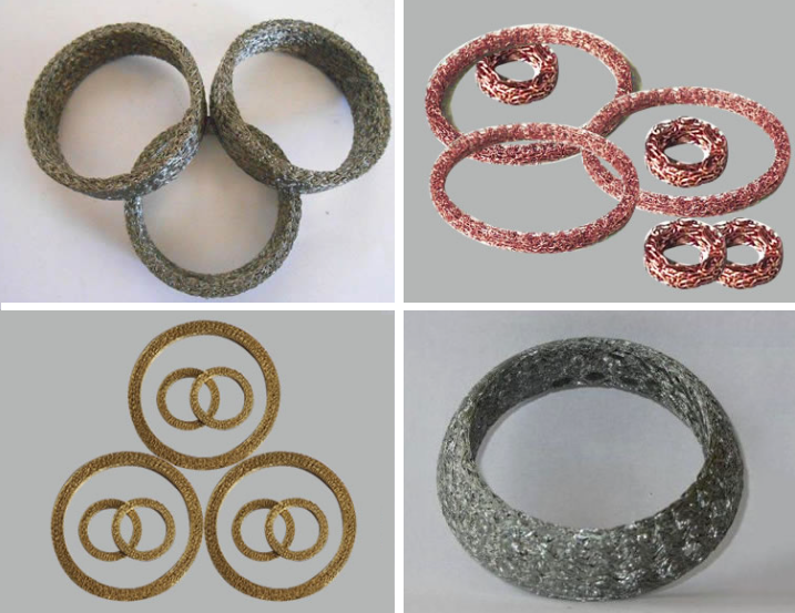 Compressed Knitted Wire Mesh Gasket | Hebei Ourun Wire Mesh Co.,Ltd